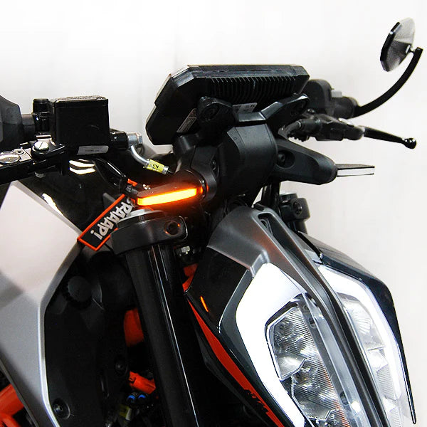 2017-2023 KTM 390 Duke LED front Turn Signals - Fender Eliminators